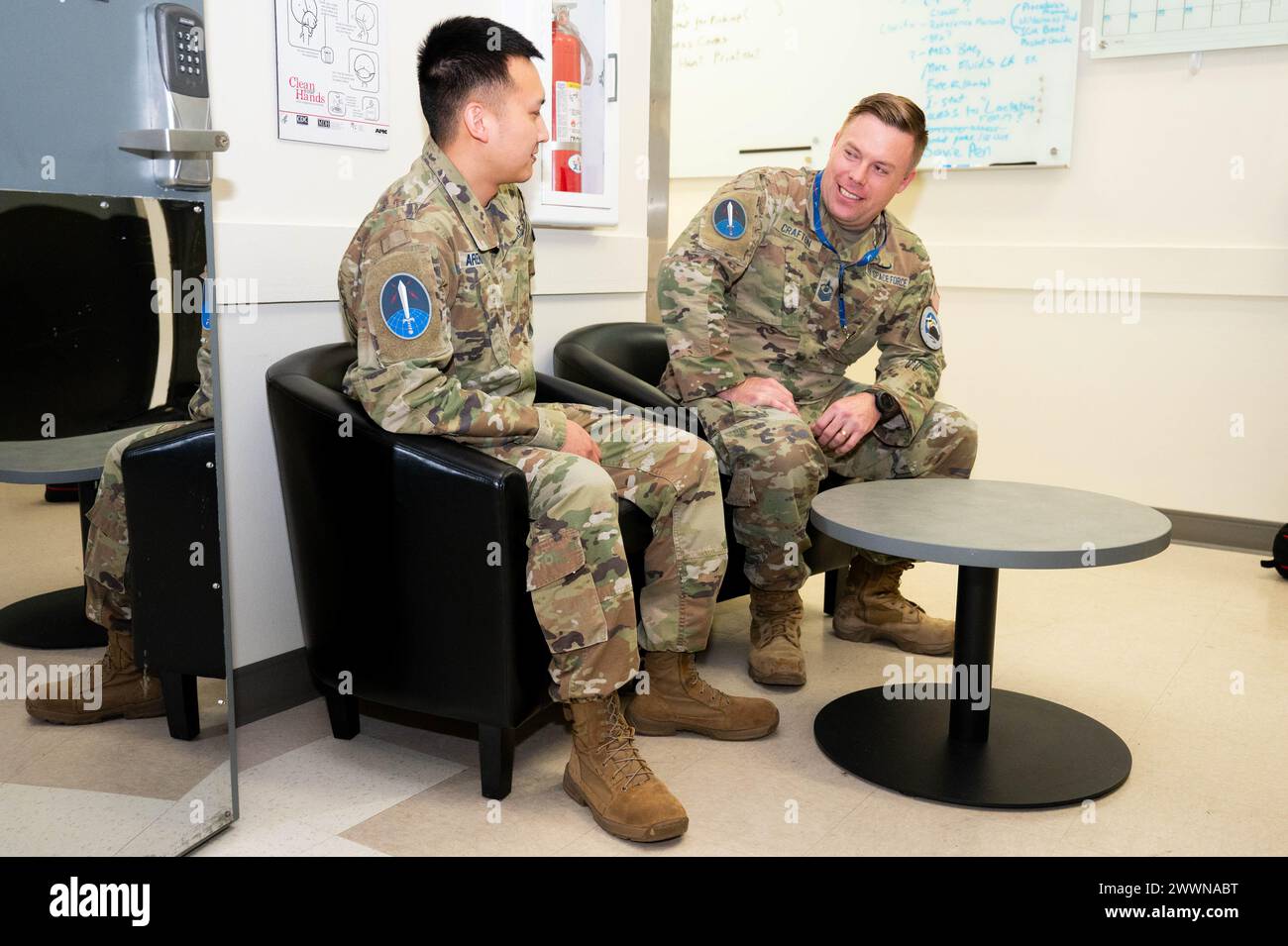 U.S. Space Force Sgt. Anthony Arenas, 21st Communications Squadron ...