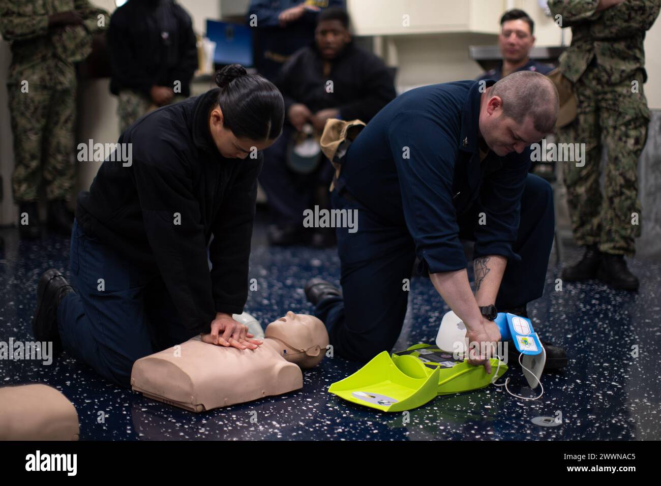 240207-N-VJ326-1482 SAN DIEGO (Feb. 07, 2024) – Hospital Corpsman 3rd ...