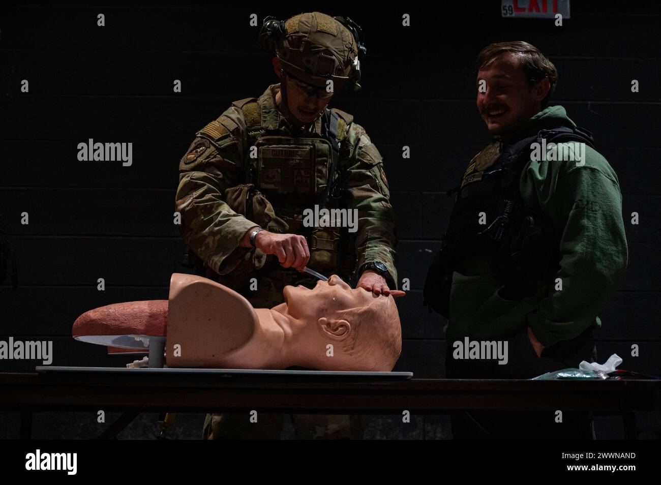 U.S. Air Force Staff Sgt. Bryan Guthrie, 1st Combat Camera Squadron ...