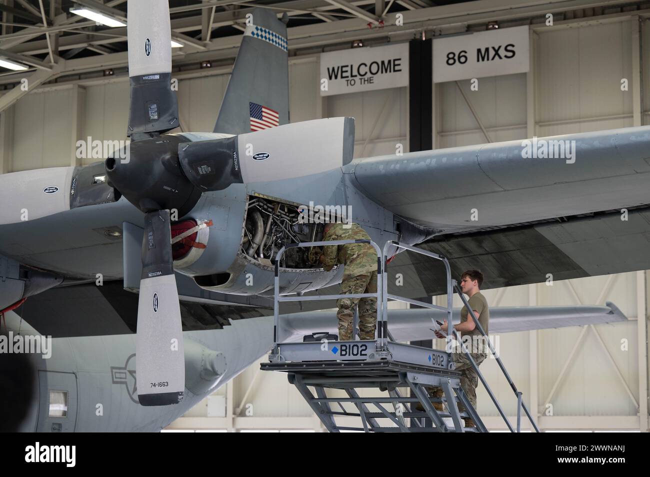 U.S. Air Force Senior Airman Sabatino Johnson, 86th Aircraft ...