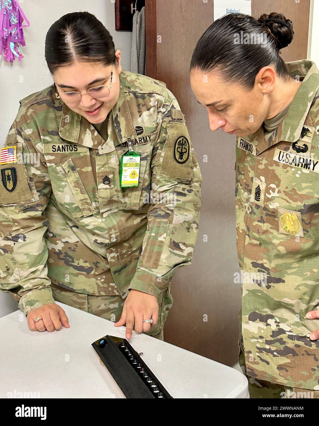 U.S. Army Medical Readiness Command, West, senior enlisted leader ...