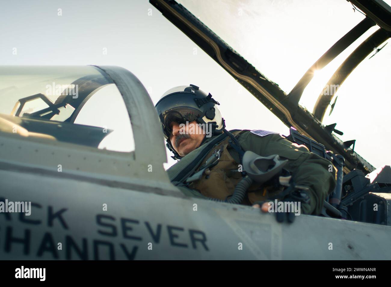 Capt. Tim Waits, from Anniston, Alabama, commanding officer of Nimitz ...