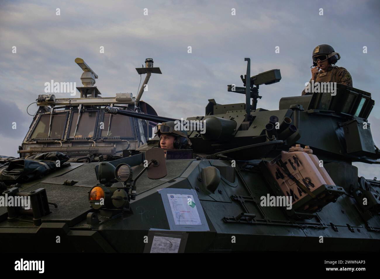 U.S. Marines with Battalion Landing Team 1/1, 31st Marine Expeditionary ...