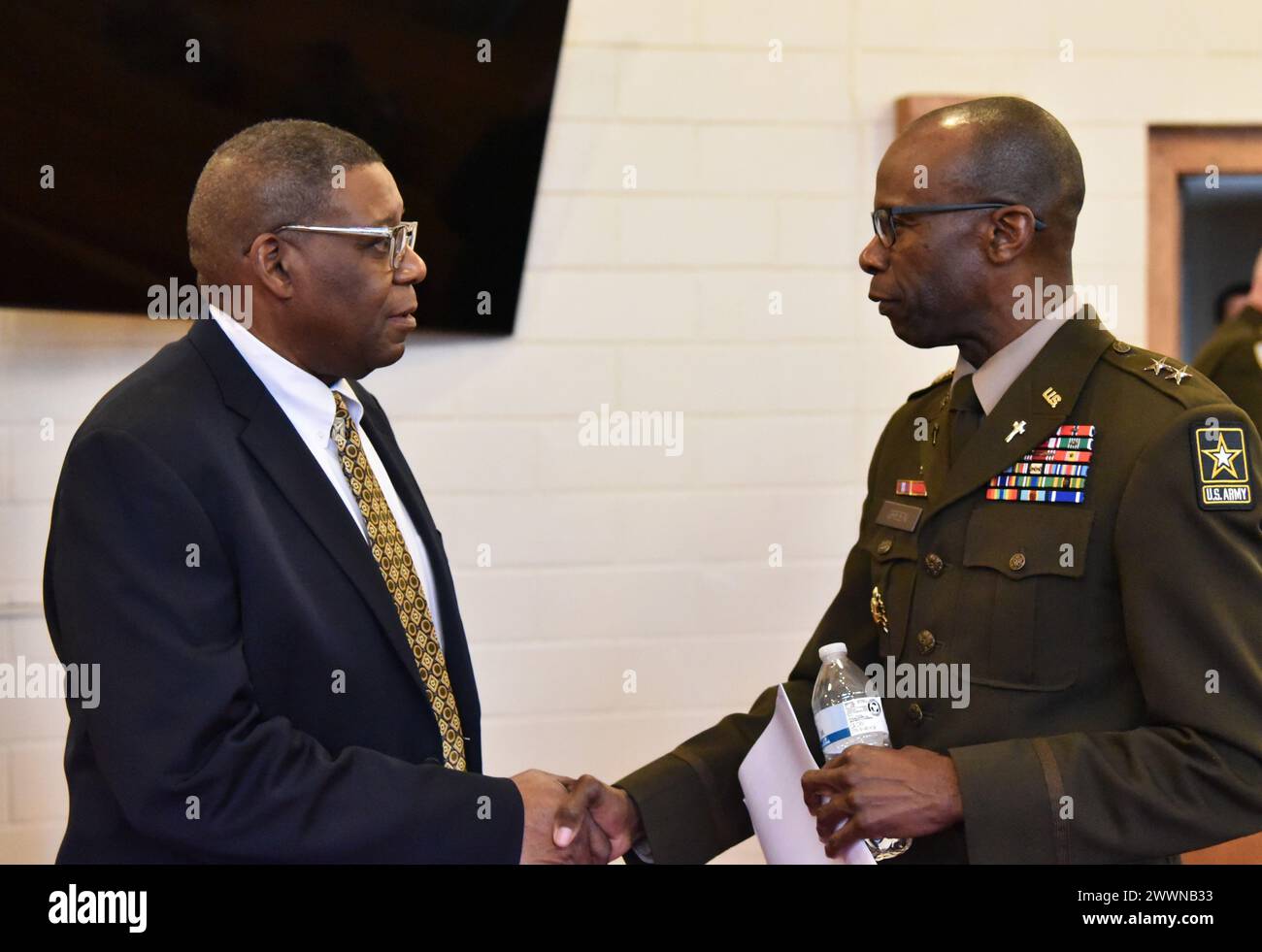 U.S. Army Chief of Chaplains Maj. Gen. William "Bill" Green Jr. talked ...