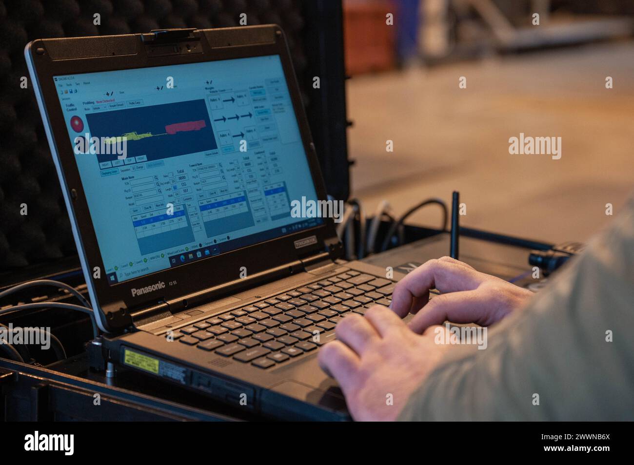 U.S. Air Force Airman 1st Class Justin Champ, 48th Logistics Readiness ...