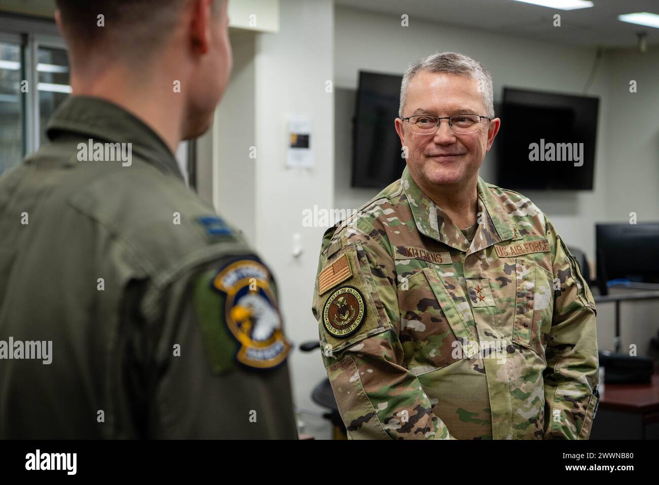 U.S. Air Force Chaplain (Maj. Gen.) Randall Kitchens, USAF chief of ...