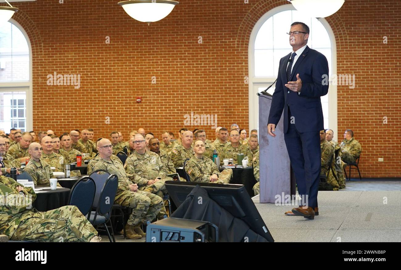Ohio Department of Public Safety Director Andy Wilson speaks to ...