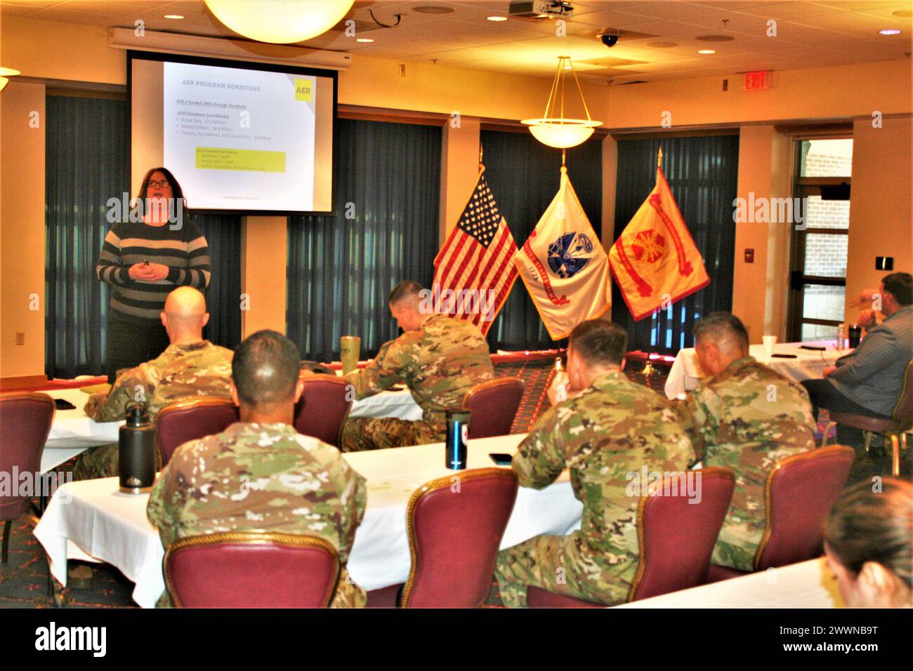 Janeen Folgers, Army Community Service financial readiness program ...