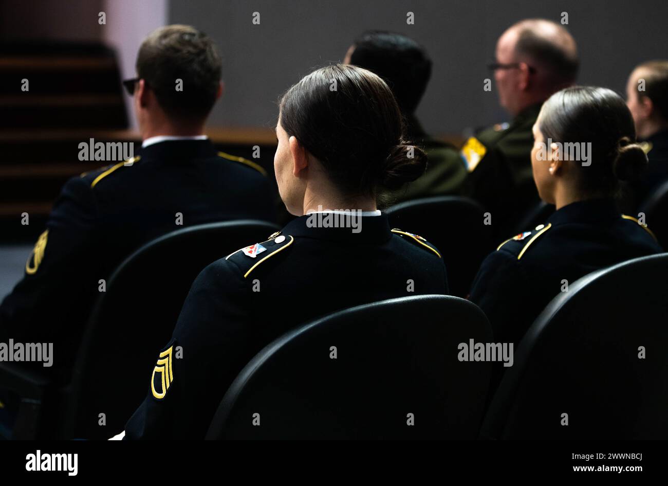 U.S. Army Soldiers assigned to the 103rd Intelligence and Electronic ...