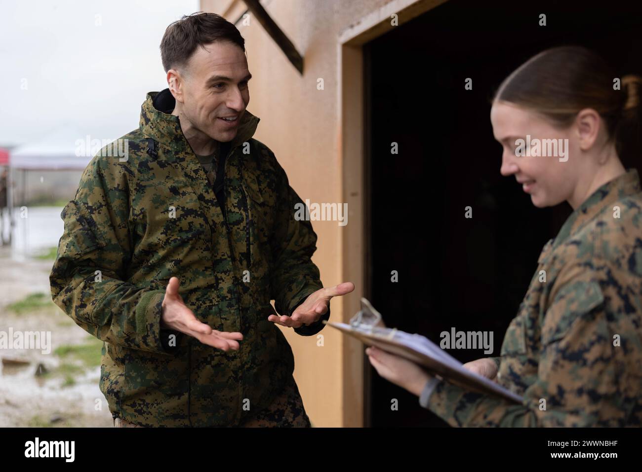U.S. Marine Corps Maj. Moses A. Matlin, a civil affairs team leader ...