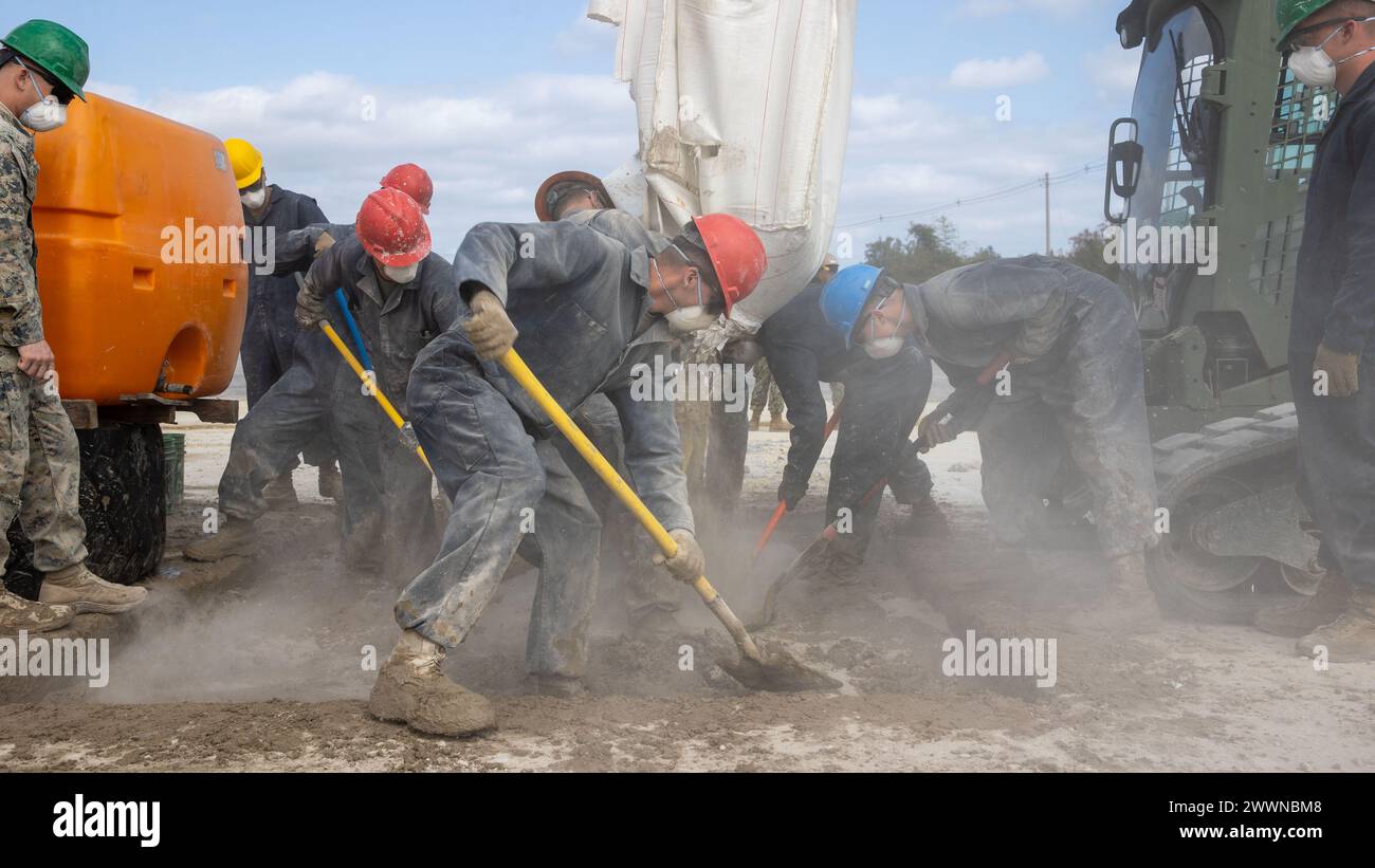OKINAWA, Japan (Feb. 05, 2024) Marines, assigned to Marine Wing Support ...