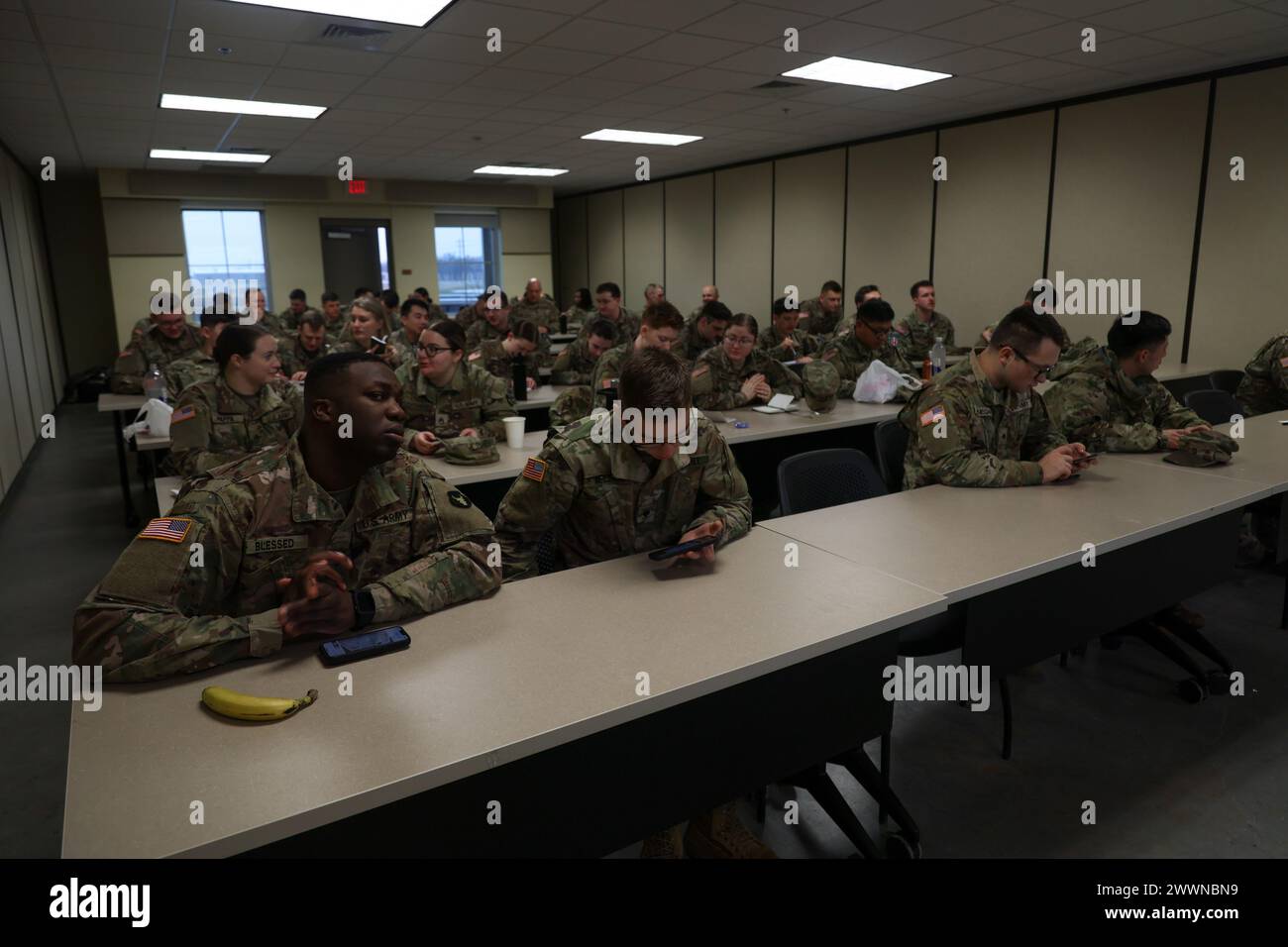 Soldiers assigned to the 34th Infantry Division "Red Bulls", of the ...
