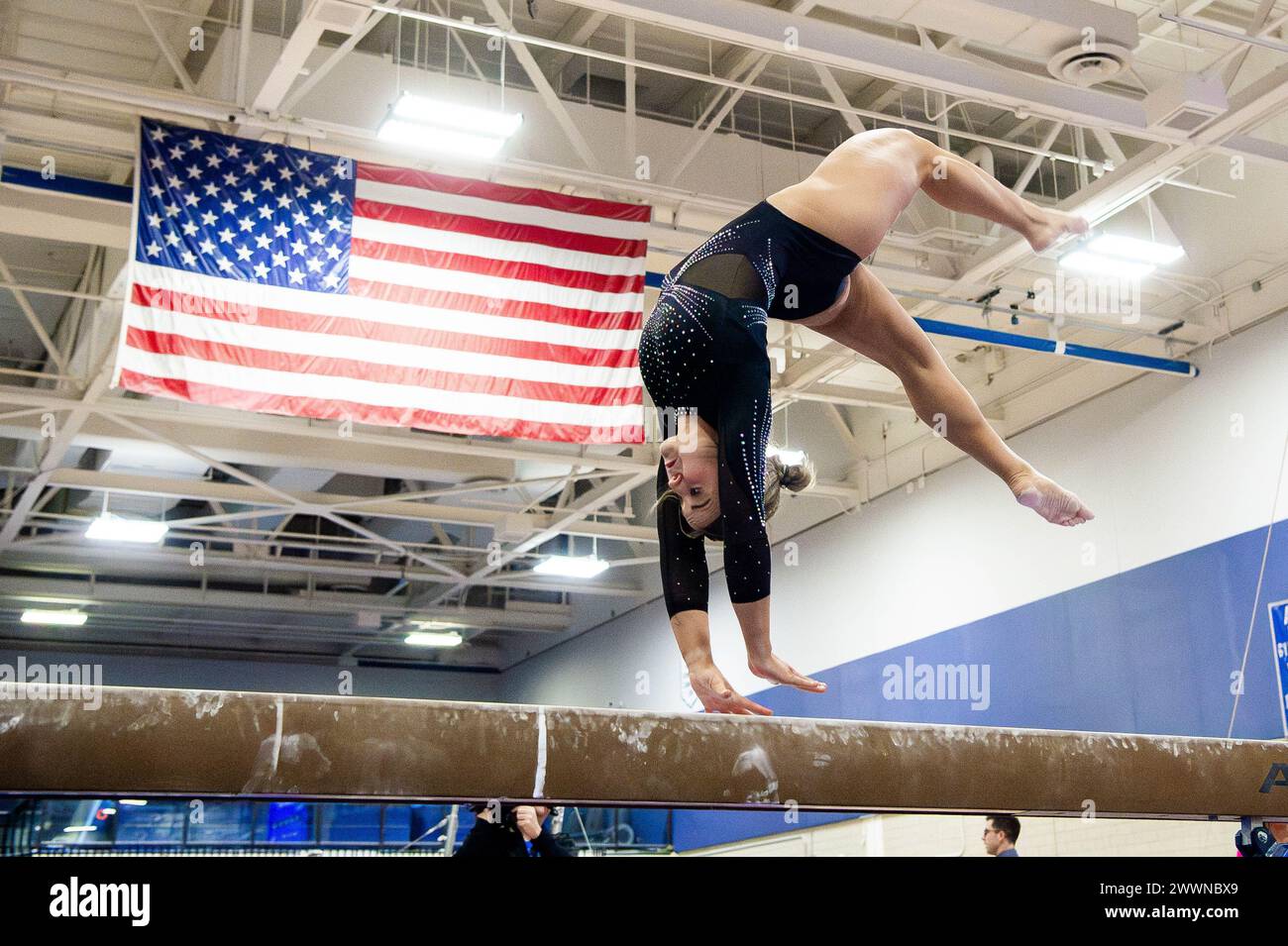 U.S. AIR FORCE ACADEMY, Colo. -- Air Force's Sarah Willis performes a ...