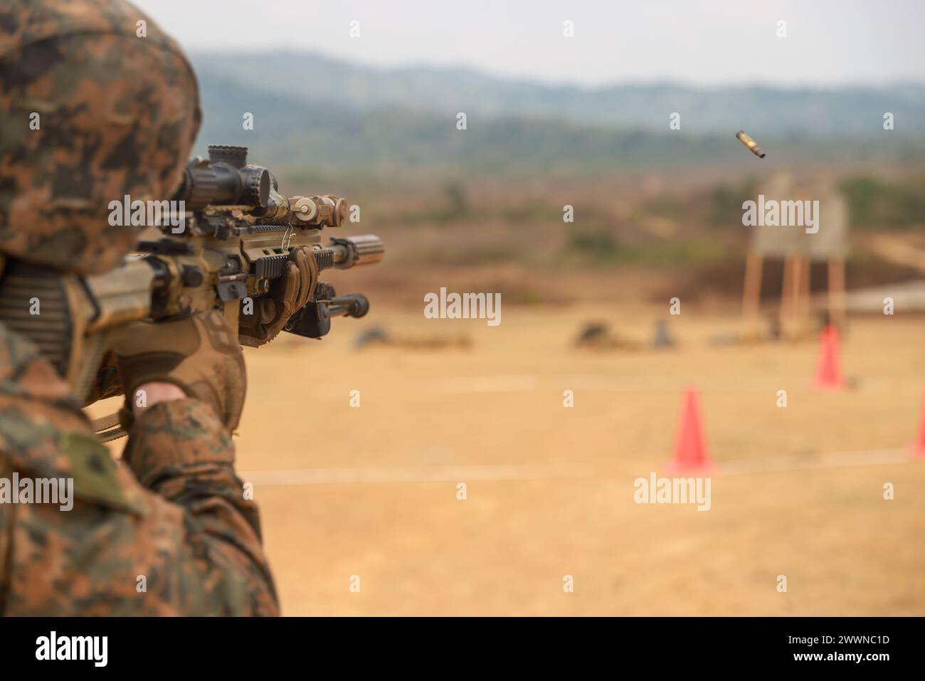 U.S. Marine Corps Lance Cpl. Isaac Torbert, a rifleman assigned to ...