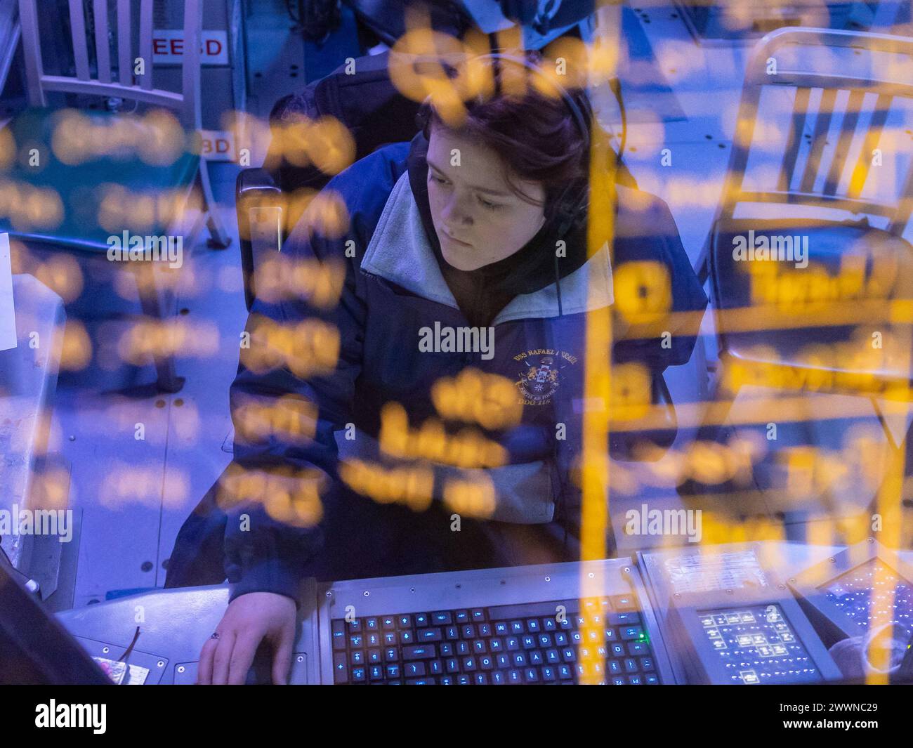 TSUGARU STRAITS (Feb. 4, 2024) Petty Officer 3rd Class Makayla Pollock ...