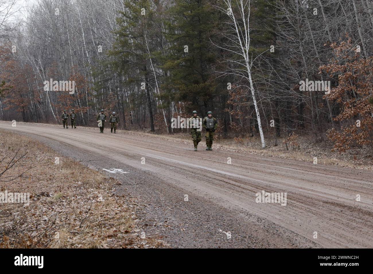 The Norwegian Home Defense Youth complete a land navigation course at ...