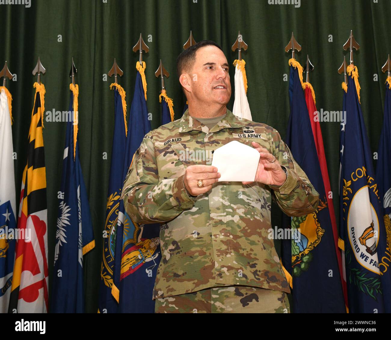 And the winner is… U.S. Army Brig. Gen. Roger S. Giraud Commanding ...