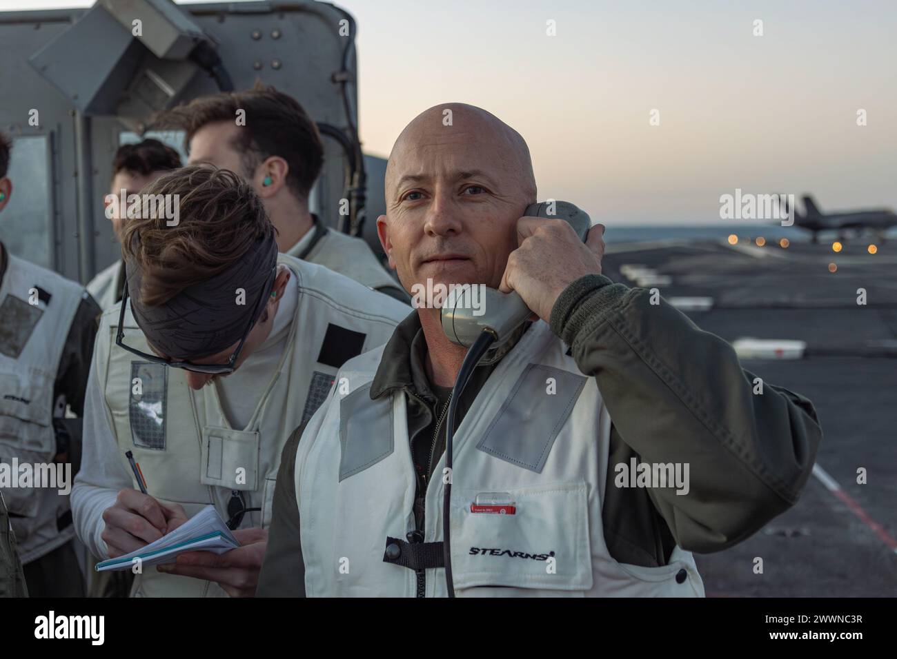 240212-N-LM220-1303 PACIFIC OCEAN (Feb. 12, 2024) Brig. Gen. Robert ...