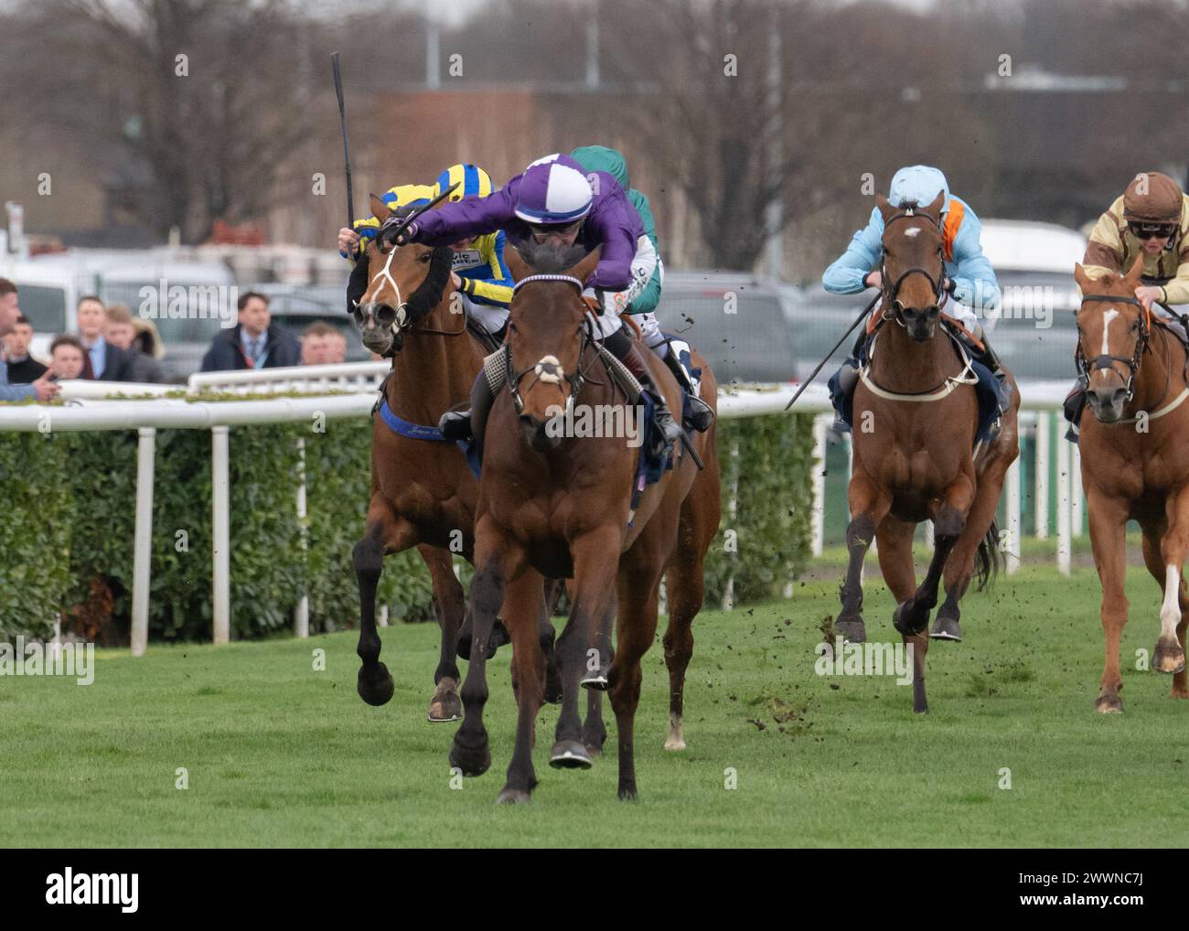 Mr Professor wins the William Hill Lincoln at Doncaster on 23 March ...