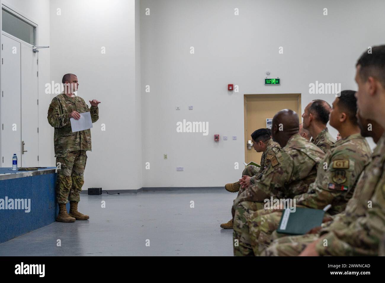 U.S. Air Force Chief Master Sgt. Christopher Murphy, 380th Air ...