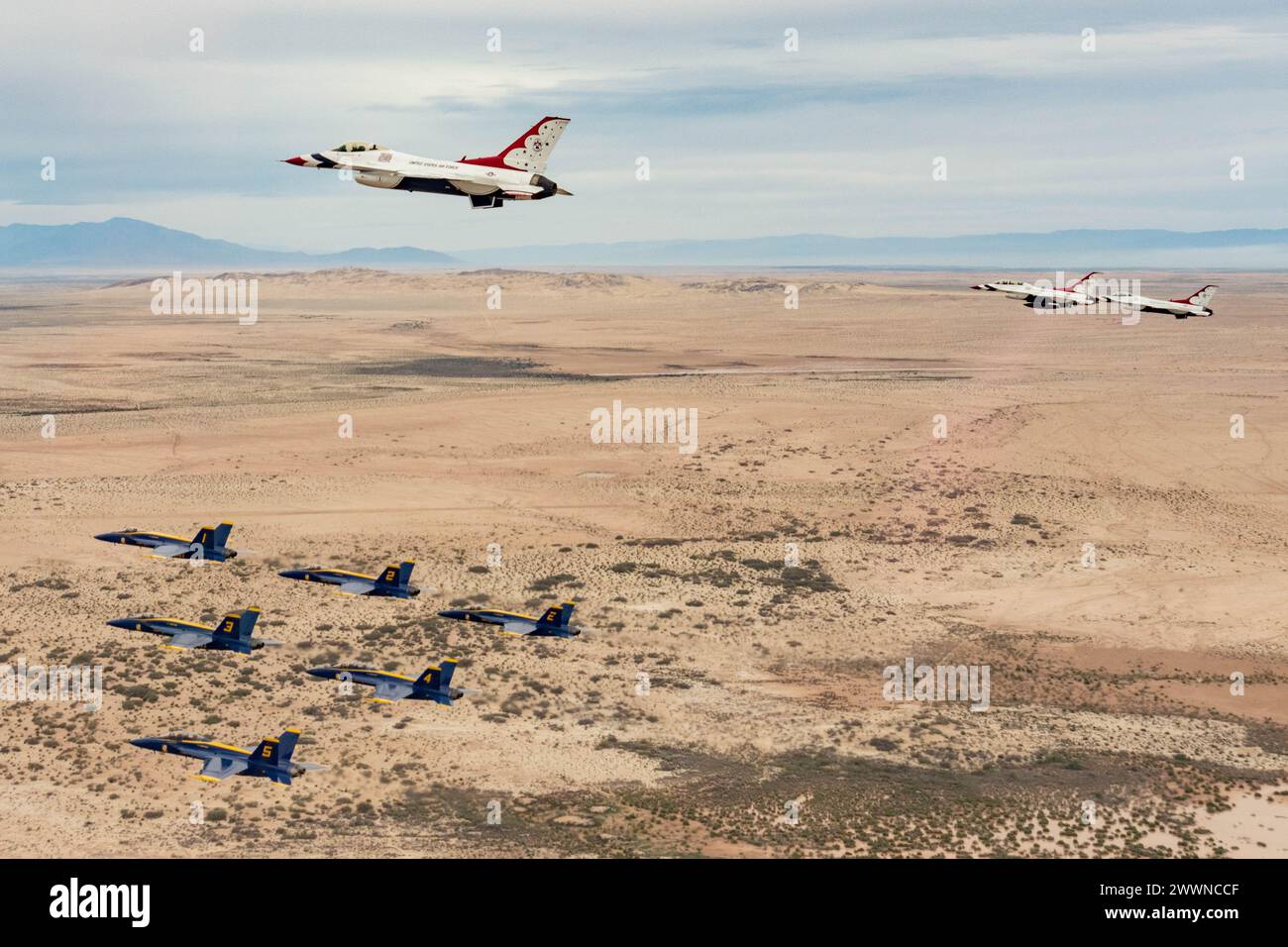 The United States Air Force Air Demonstration Team “Thunderbirds ...
