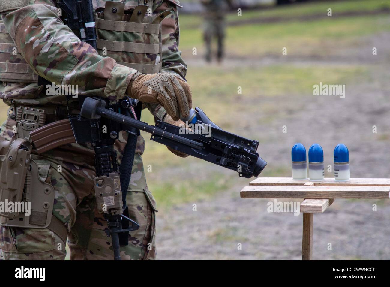 201st expeditionary military intelligence brigade hi-res stock ...