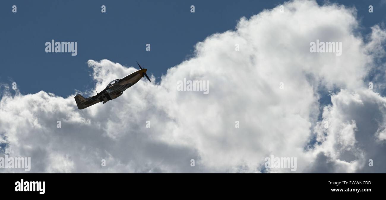 U.S. Air Force Col. Amy Meier, 355th Wing acting deputy commander, sits ...