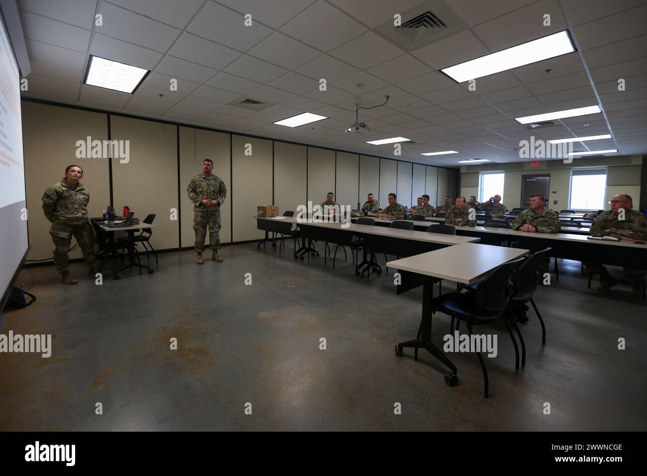 Staff Sgt. Samuel Sherer, an infantryman assigned to the 34th Infantry ...