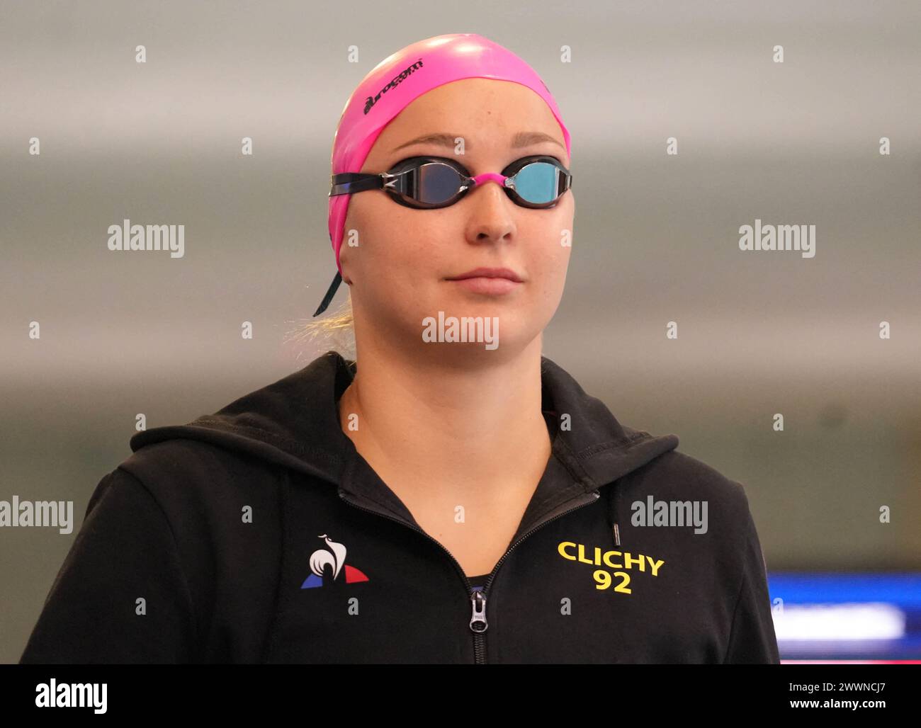 Saint Germain En Laye, France. 24th Mar, 2024. Anna Egorova final 800 M Freestyle Women during ...