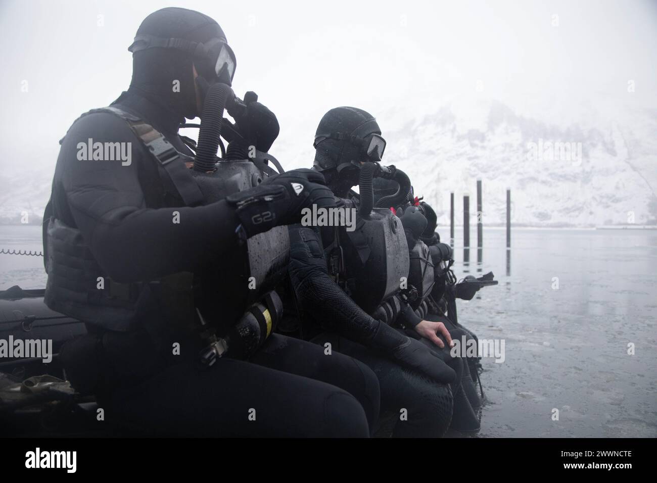 U.S. East Coast-based Naval Special Warfare Operators (SEALs), U.S ...