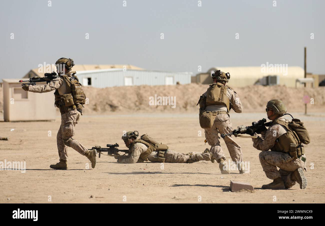 240205-M-IU565-1031 CAMP BUEHRING, Kuwait (Feb. 5, 2024) Marines ...