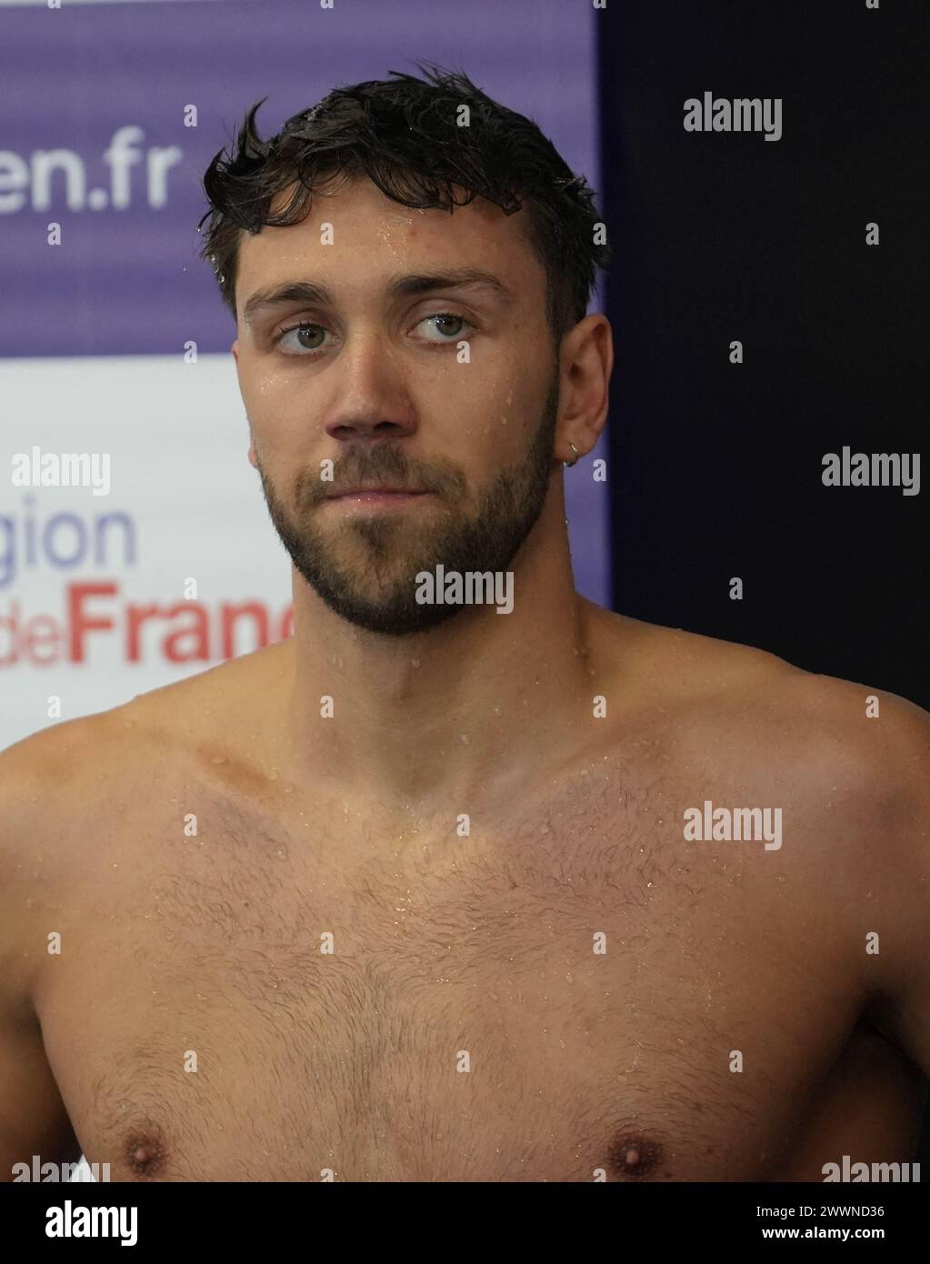 TOMAC Mewen of France Finale 200 M Backstroke Men during the Giant Open ...
