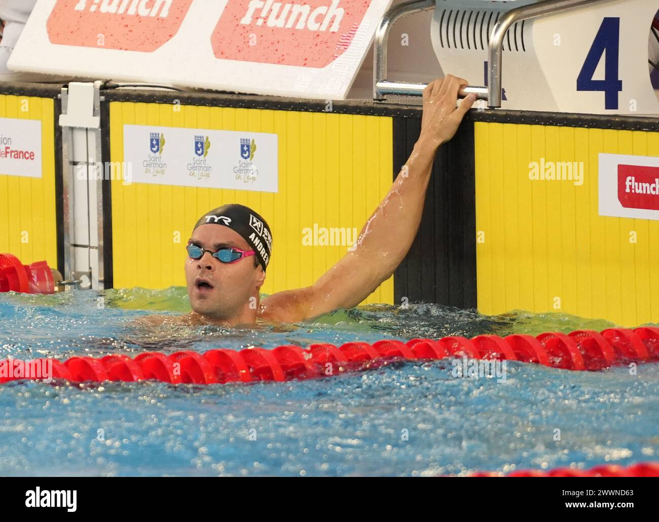 GOMEZ JUNIOR Joao Luis of BRAZIL final 100 M BREASTSTROKE Men during ...