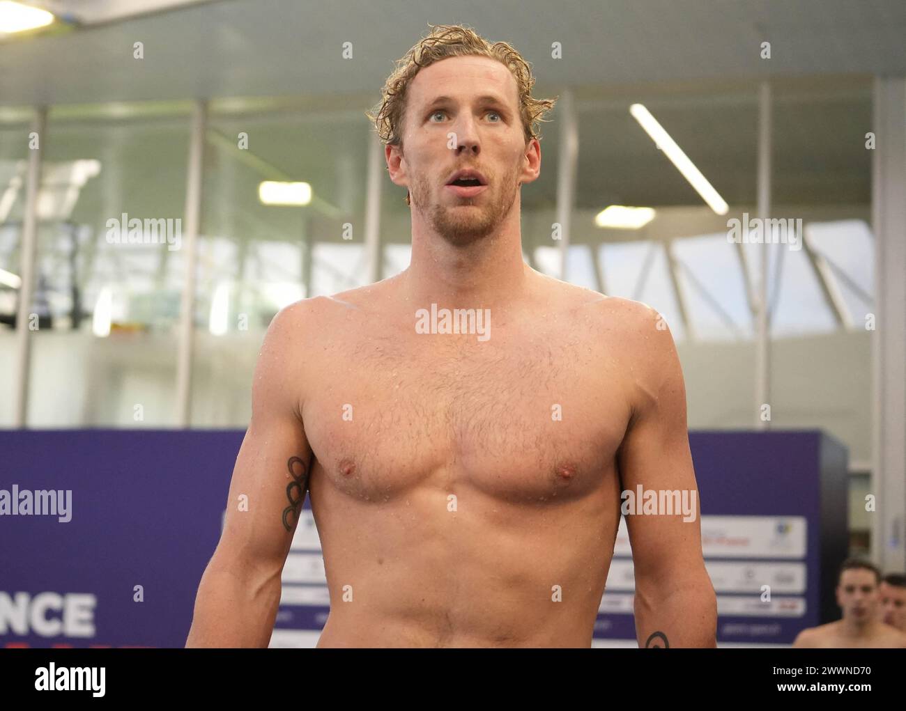 DESPLANCHES Jeremy of Suisse final 400 M MEDLEY Men during the Giant ...