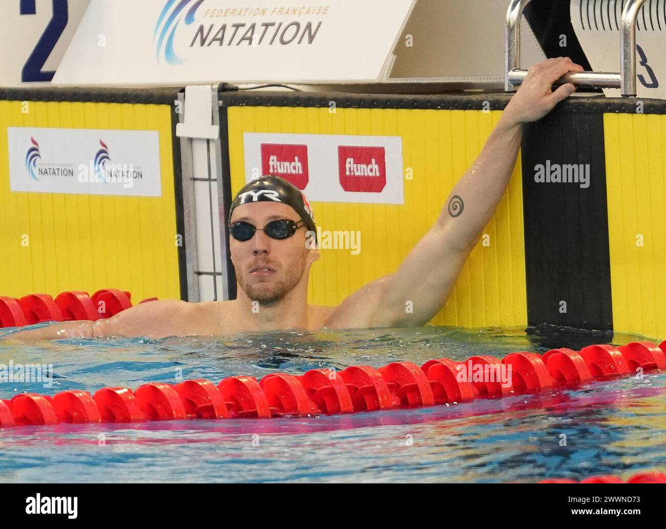 DESPLANCHES Jeremy of Suisse final 400 M MEDLEY Men during the Giant ...