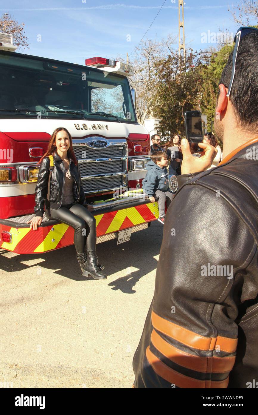 Spanish fire truck hi-res stock photography and images - Alamy