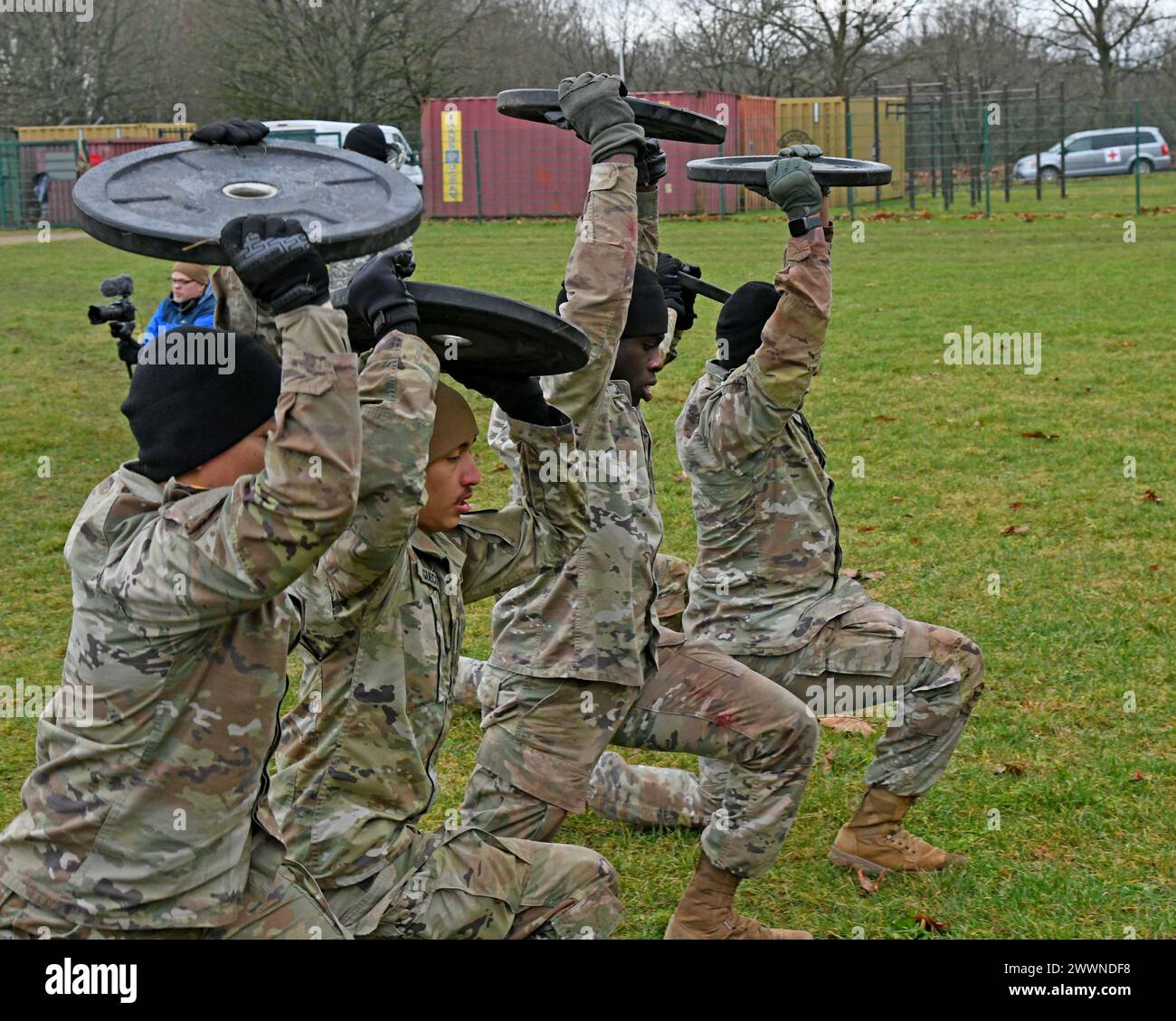 U.S. Army U.S. Army Medics from Medical Readiness Command, Europe, pass ...
