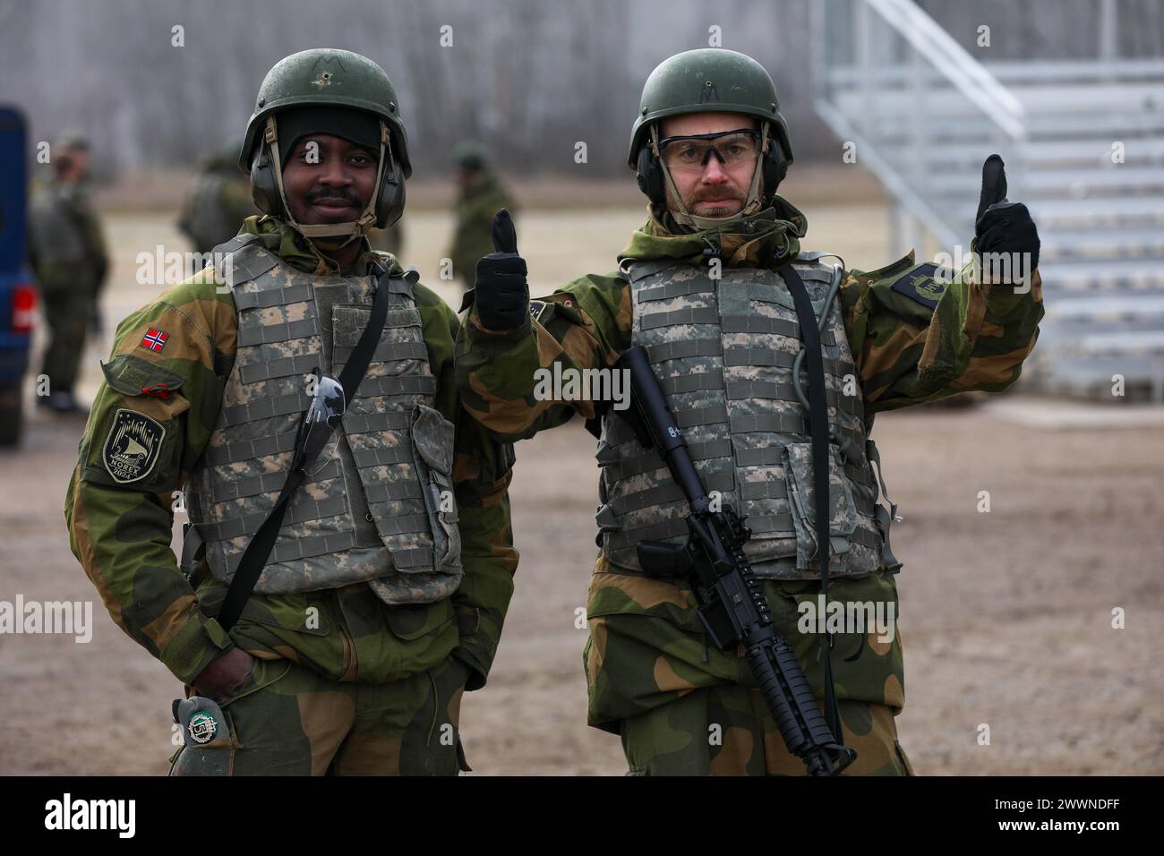 Norwegians in the Norwegian Home Guard Rapid Response Force and Home ...