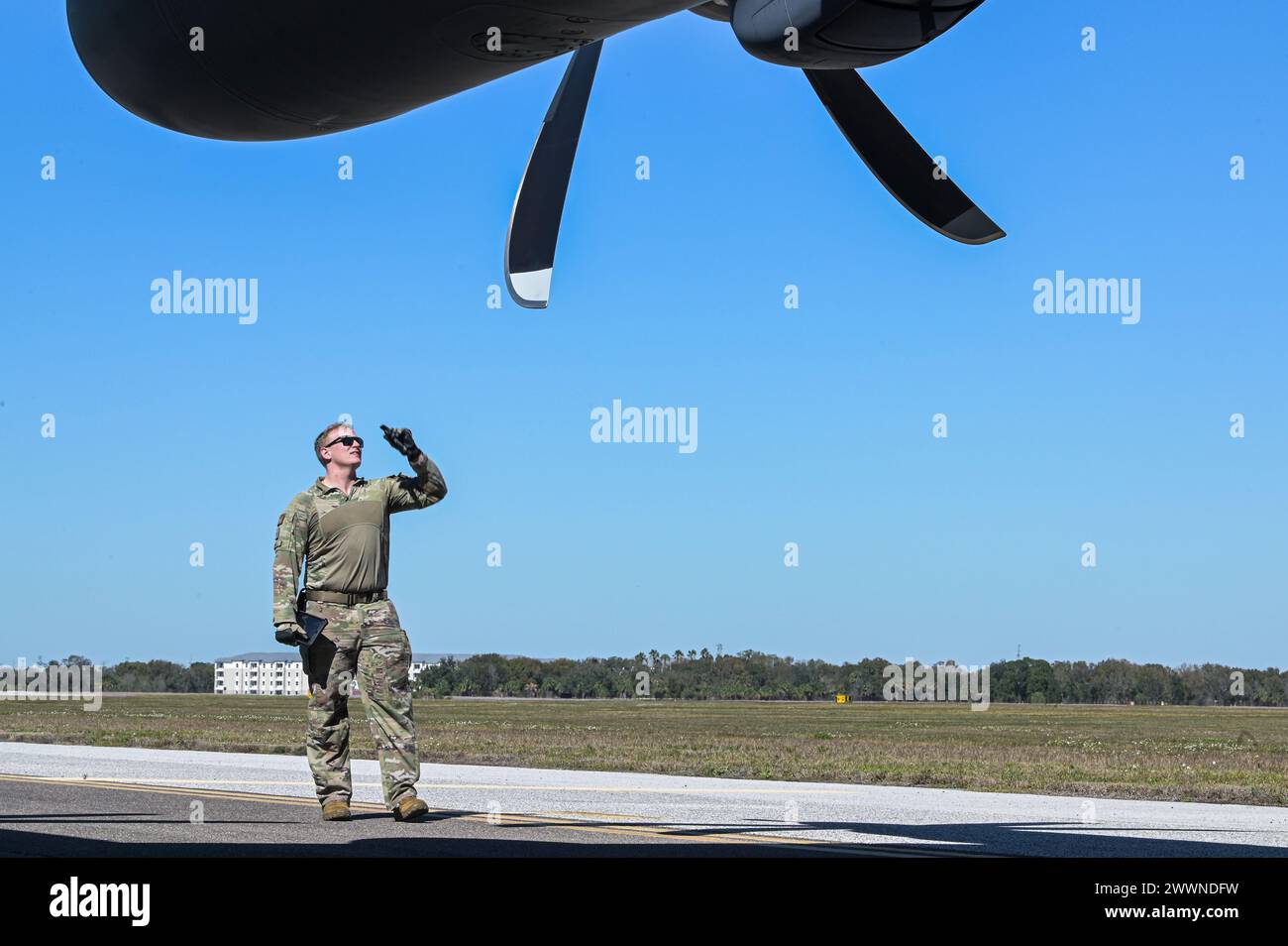 U.S. Air Force Staff Sgt. Christian Cambell, a 73rd Special Operations ...