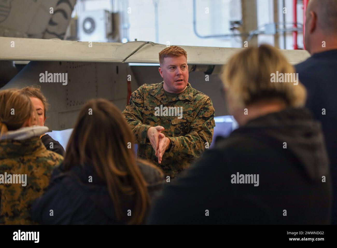 U.S. Marine Corps Gunnery Sgt. Stephen Hughson, production recruiter ...