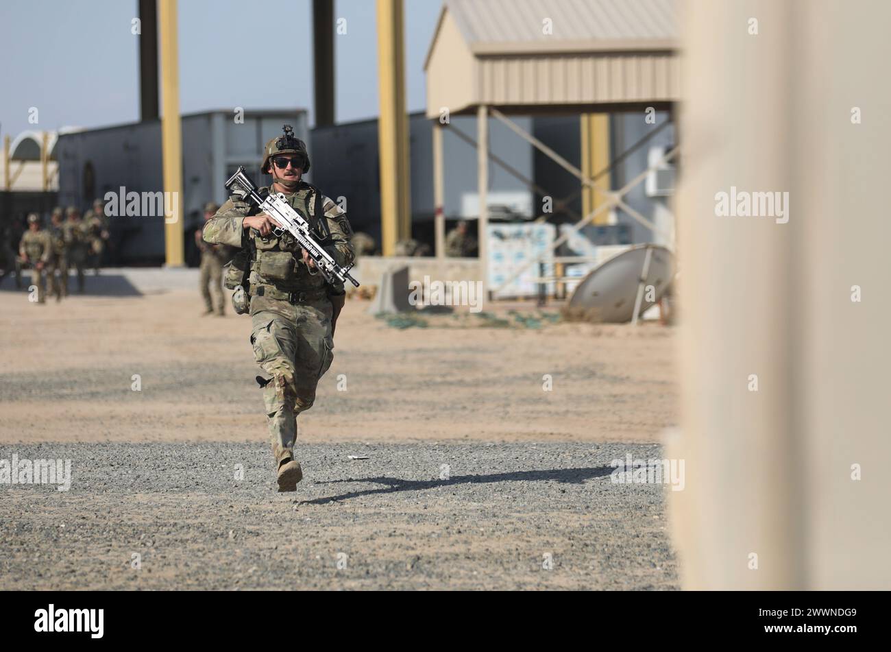 240205-M-IU565-1064 CAMP BUEHRING, Kuwait (Feb. 5, 2024) Soldiers ...