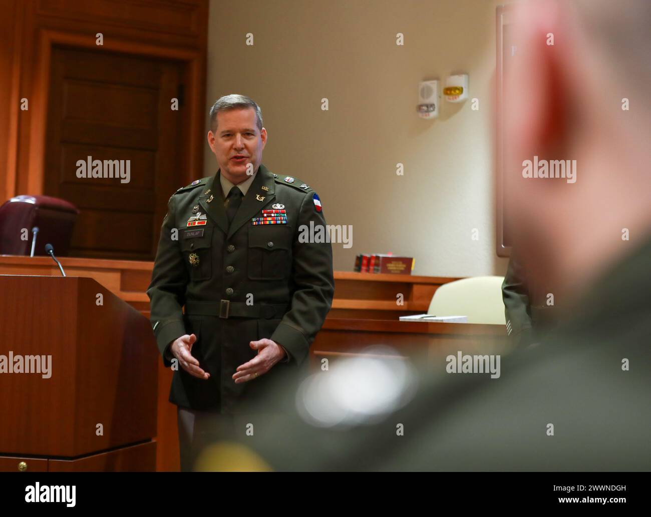 Col. Jerrett Dunlap Jr., U.S. Forces Command Staff Judge Advocate ...