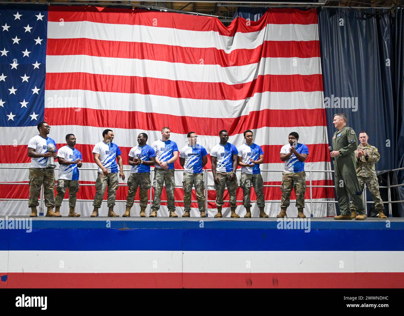 U.S. Air Force Col. Kristoffer Smith, 20th Fighter Wing commander ...