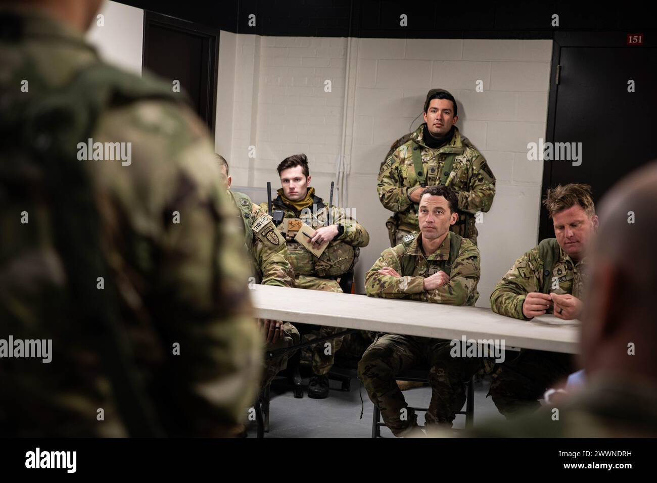 U.S. Army Advisors from 2nd Security Force Assistance Brigade assess ...