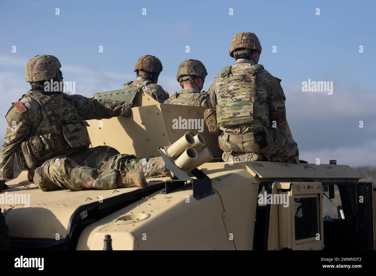 Soldiers assigned to the 64th Military Police Company under the 720th ...