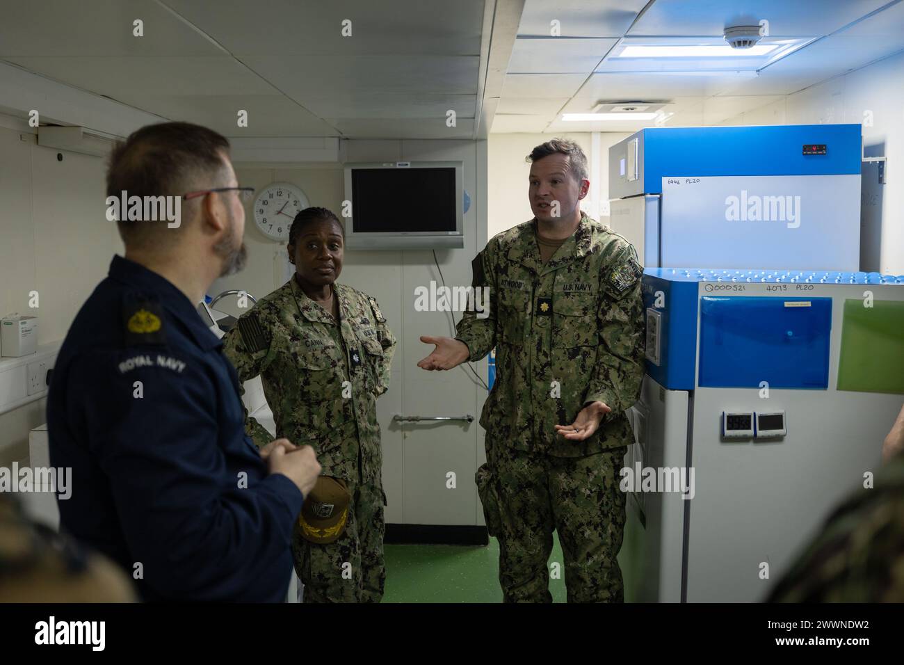 U.S. Navy Sailors with the 26th Marine Expeditionary Unit (Special ...