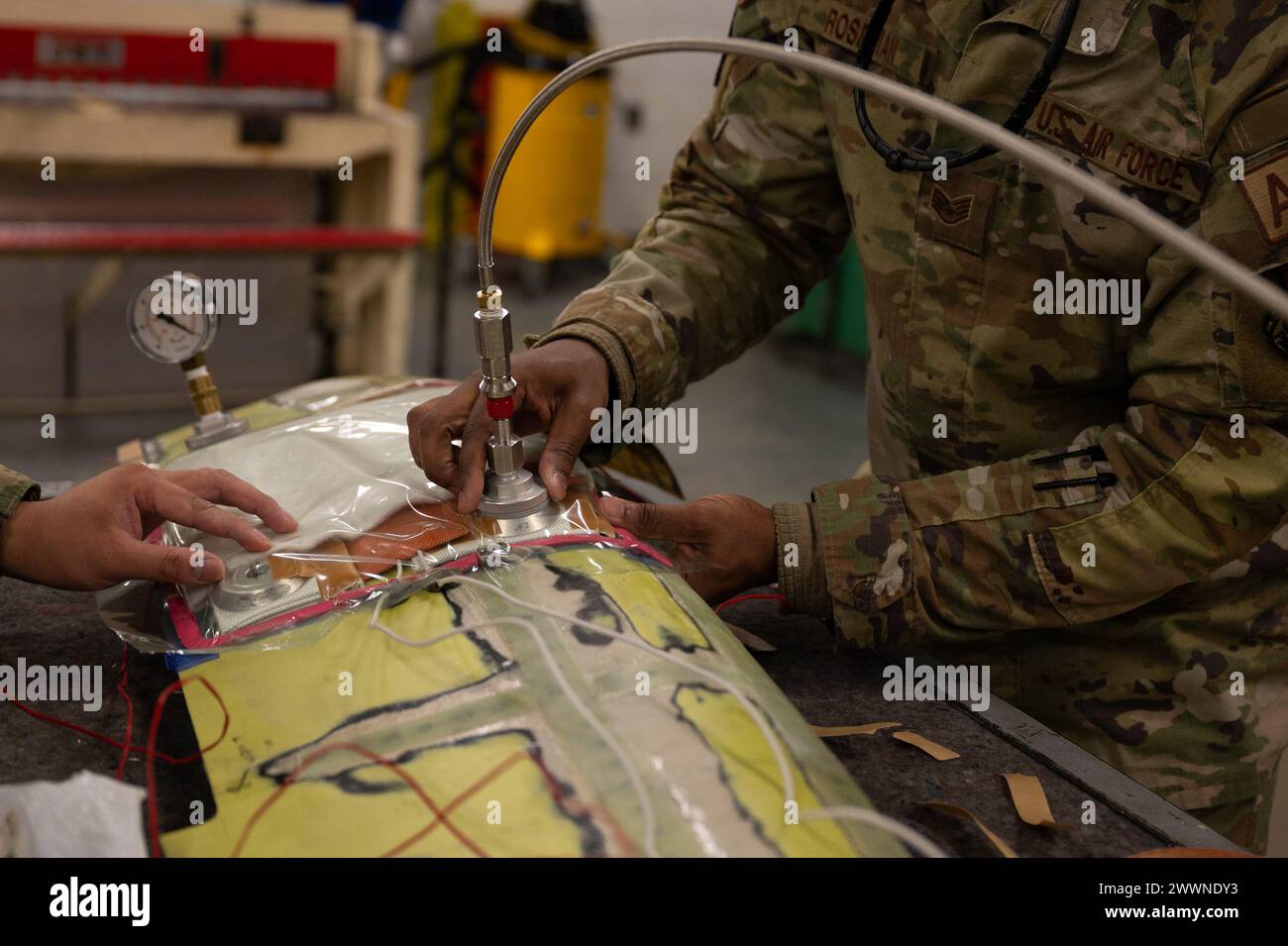 U.S. Air Force Staff Sgt. Alan Roseman, 51st Maintenance Squadron ...