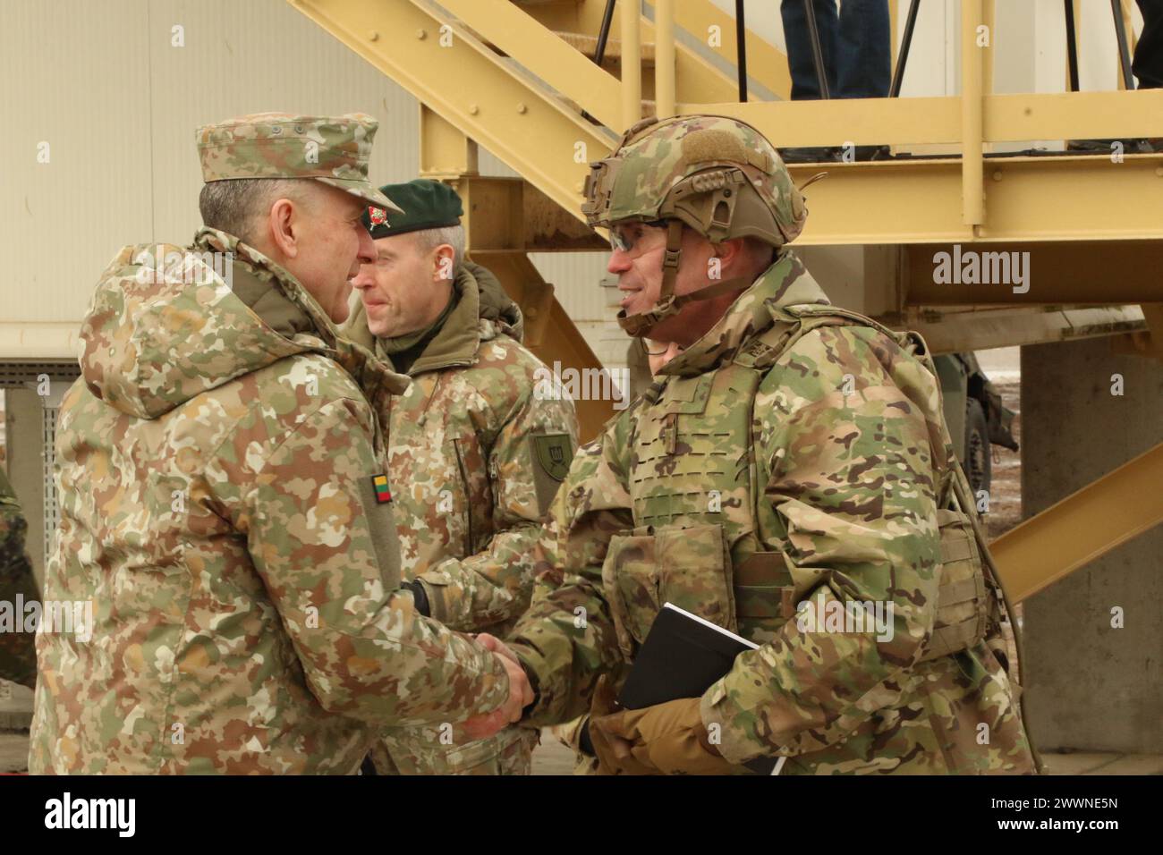 U.S. Army Maj. Gen. Christopher Norrie, commanding general of the 3rd ...