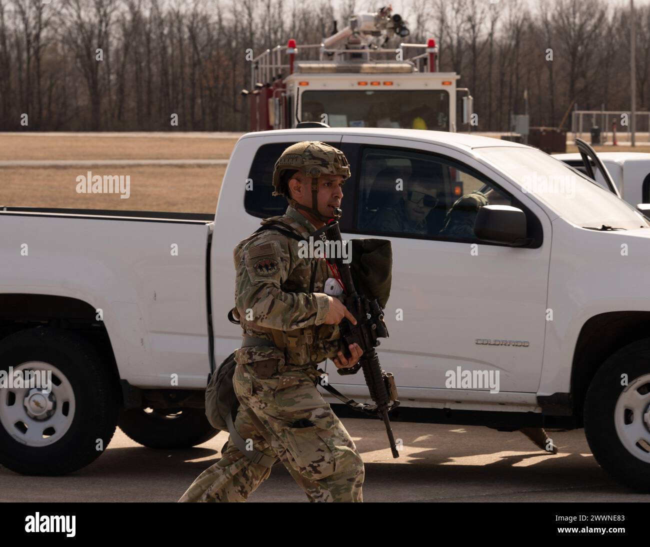 U.S. Air Force Tech. Sgt. Salvador Bonilla, 509th Security Forces ...