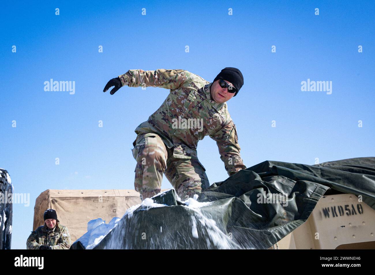 U.S. Army Sgt. 1st Class Michael Brant, 2nd Force Assistance Brigade ...